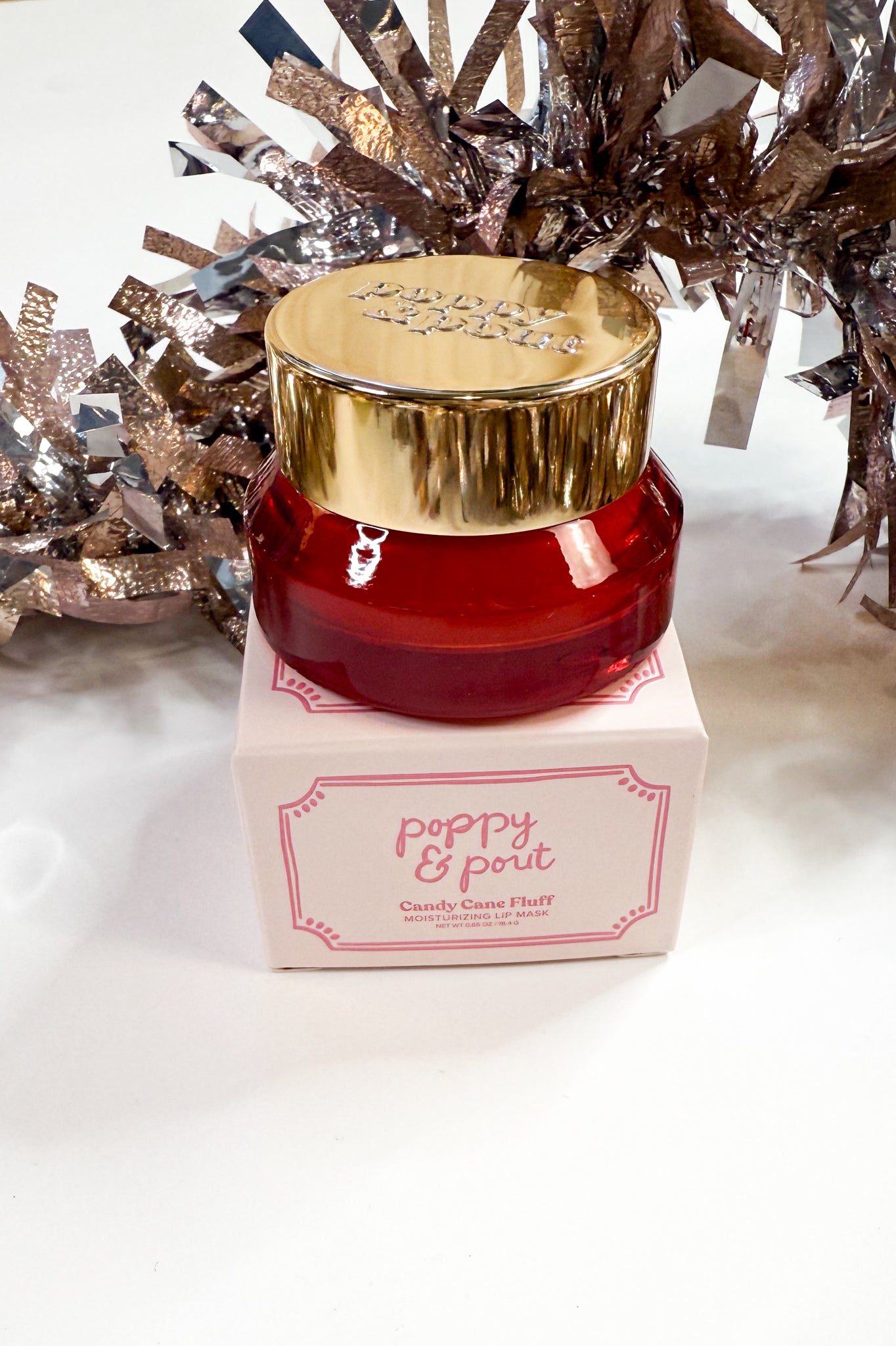 Candy Cane Fluff Lip Mask | Poppy & Pout – Nora Gray
